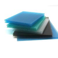 China 8mm Polycarbonate Hollow Sheet Clear Roof Solid for sale
