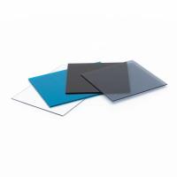China High Impact Resistance Plastic Solid Polycarbonate Sheet Panel Sunshade And Sunscreen Endurance for sale