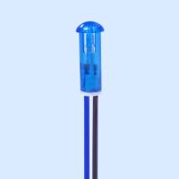 China A-12-1 8mm LED Indicator Light 0.5W 25000HRS Blue Led Indicator for sale