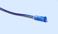 China A-12-1 8mm LED Indicator Light 0.5W 25000HRS Blue Led Indicator for sale