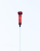 China Red A-32 8mm Indicator Light RoHS ISO 220V Pilot Light Waterproof for sale