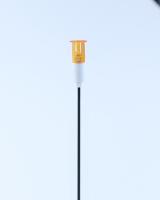 China Yellow Pilot Lamp 10mm A-16-1 12 Volt Panel Indicator Lights for sale