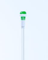 China 10mm 110V Neon Indicator Lamp A-19 Green Pilot Light 0.3 W for sale