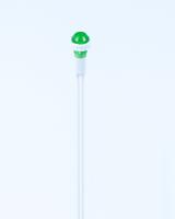 China 10mm 110V Neon Indicator Lamp A-19 Green Pilot Light 0.3 W for sale