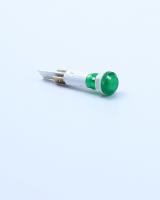 China Plastic A-19-2 12v Pilot Light Green Pilot Lamp For Household Appliances for sale