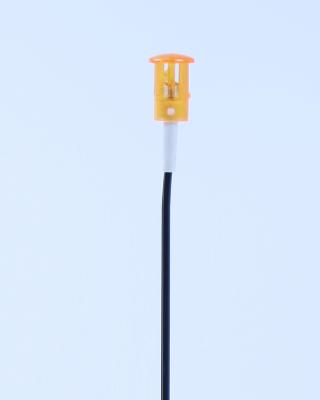 China Yellow LED Pilot Light Low Voltage 10mm 3V Neon Pilot Light for sale