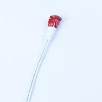 China Red Color A-24 LED Diode 24VDC Pilot Light Indicator 0.3W Power for sale