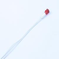 China Red Color A-24 LED Diode 24VDC Pilot Light Indicator 0.3W Power for sale