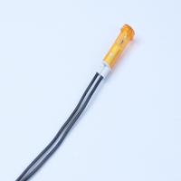 China 10mm High Bright Pilot Lamp Yellow 12 Volt Indicator Light A-25 for sale