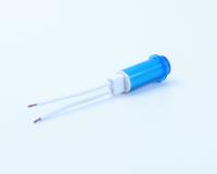 China 12mm Dia Neon Indicator Light A-29 Blue Pilot Light For Vacuum Sweeper for sale