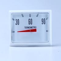 China OEM Water Heater Thermometer Rectangle Hot Water Temperature Thermometer for sale