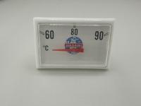China 0C-90C Central Boiler Remote Thermometer For Hot Water Heater White for sale
