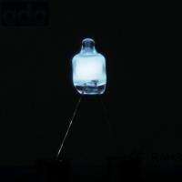 China 4mm Neon Indicator Lamp Yellow CE Low Voltage Neon Bulb for sale