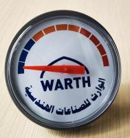 China Round Temperature Gauge On Hot Water Heater Boiler Thermometer for sale