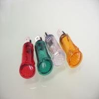 China 15000HRS 12mm Indicator Light 0.5W Clear Neon Pilot Light for sale