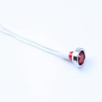 China Mushroom Head Pilot Indicator Light 10mm Euro Type Neon Pilot Lamp for sale