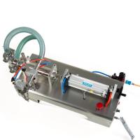 China Single Head Pneumatic Semi-automatic Filling Machine Horizontal Liquid Filling Machine Piston Filling Machine for sale