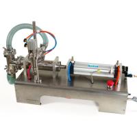China Single Head Pneumatic Semi-automatic Filling Machine Horizontal Liquid Filling Machine Piston Filling Machine for sale