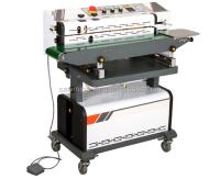 China LF1080B Vertical Sealing Machine , Automatic Vacuum Nitrogen Flushing Band Sealer for sale