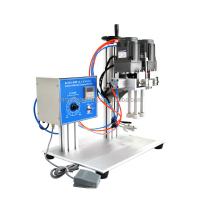 China Tabletop Semi Automatic Bottle Capping Machine For Pump Dropper Cap for sale