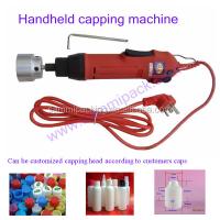 China Small Manual Bottle Capper , Hand Held Bottle Capping Machine For Water Beverage for sale