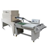 China New design 2 in 1 L bar sealer L type sealing cutting machine and BS-A450 heat shrink tunnel packaging machine for sale