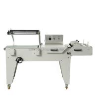 China New design 2 in 1 L bar sealer L type sealing cutting machine and BS-A450 heat shrink tunnel packaging machine for sale
