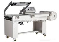 China New design 2 in 1 L bar sealer L type sealing cutting machine and BS-A450 heat shrink tunnel packaging machine for sale