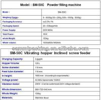 China Excellent quality hotsell spice powder filling machine/auger filler for sale