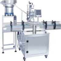 China Pneumatic Glass Vial Bottle Screw Automatic Capping Machine Easy To Operate for sale