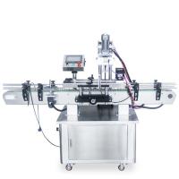 China Spray Pump Automatic Bottle Capping Machine , Plastic Cap Sealing Machine for sale