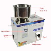 China Semi Automatic Tea Weighing Machine , Coffee Bean Powder Filling Machine for sale