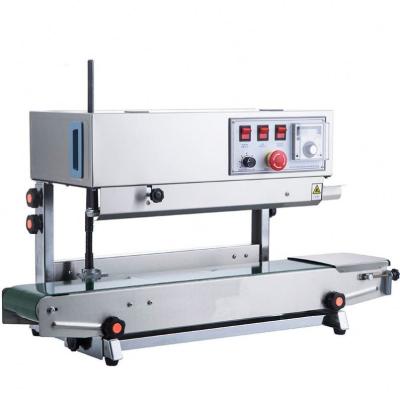 China Continuous Band Vertical Sealing Machine For Liquid Detergent for sale