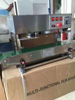 China Continuous Band Vertical Sealing Machine For Liquid Detergent for sale