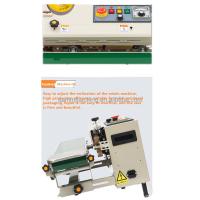 China Semi Auto Vertical Sealing Machine , Continuous Band Sealer Machine For Small Food Bag for sale