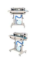 China Gas Flushing Vertical Sealing Machine For Aluminum Bag Plastic Bag for sale