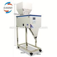 China Vibration Tea Weighing Machine , Semi Auto Powder Filling Machine For Tea Bag Sachet for sale