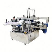 China Double Side Automatic Shampoo Square Bottles Labeling Machine Glass Bottle Flat Labeling Machine for sale