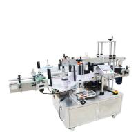 China Double Side Automatic Shampoo Square Bottles Labeling Machine Glass Bottle Flat Labeling Machine for sale