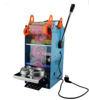 China WY-802D Semi Automatic Cup Sealing Machine For Juice Bubble Tea for sale