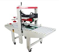 China FXJ-6050 Semi Automatic Case Sealer Semi-auto Tape Carton Box Sealing Machine for sale