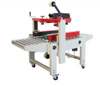 China 240w Vertical Sealing Machine semi Automatic Case Box Taping Packing Carton Sealing Machine for sale