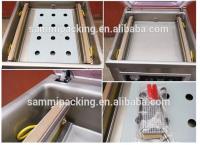 China Stainless Steel Vacuum Packing Machine Single Room Semi Automatic DZ-600 for sale