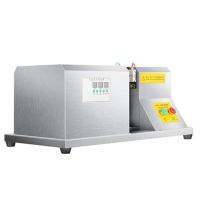 China Tabletop Ultrasonic Cutting And Sealing Machine , Cosmetic Tube Sealer With Date Printer for sale