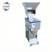 China Vibration Tea Weighing Machine , Semi Automatic Weigh Filler For Coffee Bean Tea Bag for sale