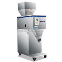 China Adjustable Speed Semi Auto Weighing Filling Machine For Granule Rice Coffee for sale
