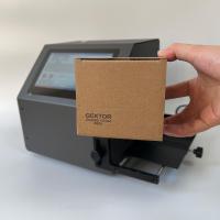 China Hand Held Static Date Coding Equipment For Bottle Carton Plastic Bag for sale