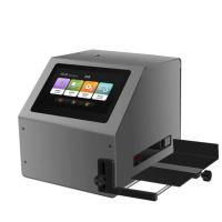 China Smart Static Desktop Bottle Batch Coding Machine With Touch Screen for sale