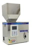 China Tea Grain Coffee Powder Weigh Filling Machine Semi Automatic for sale