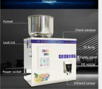 China Semi Automatic Tea Powder Filling Machine For Granules Powder Dispensing Filling Weighing for sale